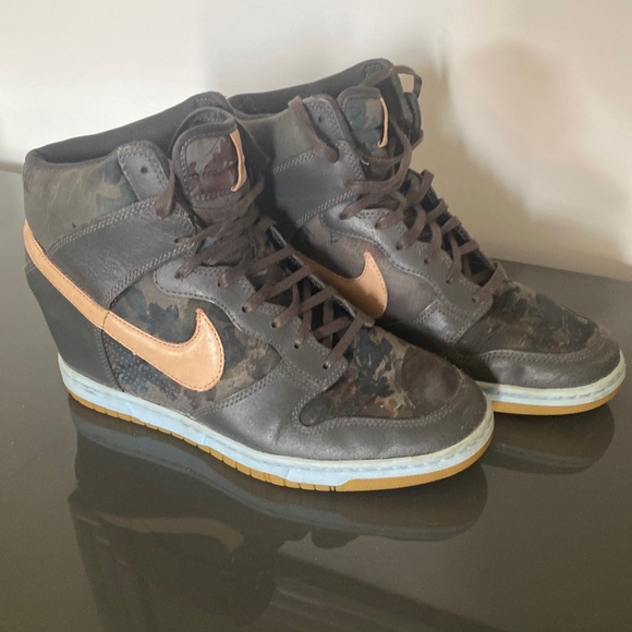 Nike | Shoes | Rare Floral Sky Hi Dunk Womens | Poshmark